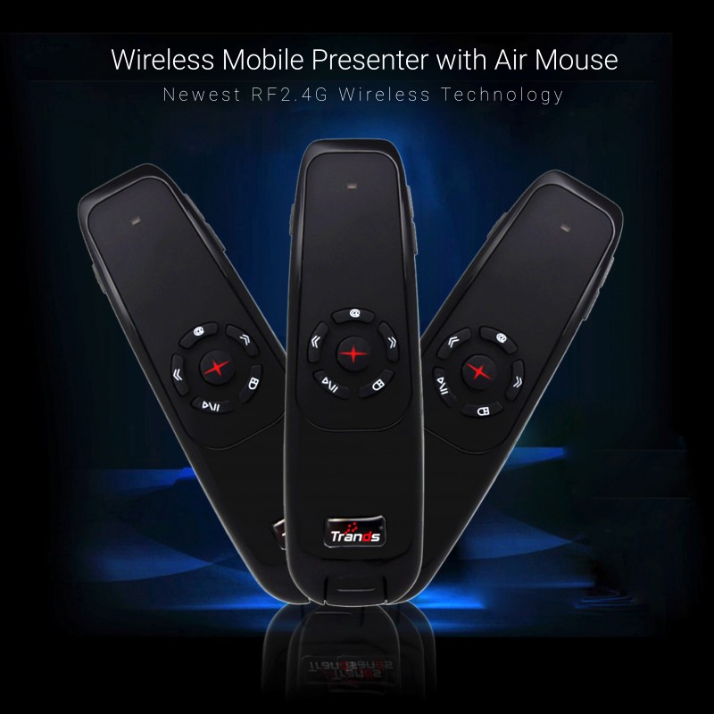 Wireless Mobile Presenter with Air Mouse | TR-WP133 | Trands® International Wireless Mobile Presenter with Air Mouse | TR-WP133 | Trands® International